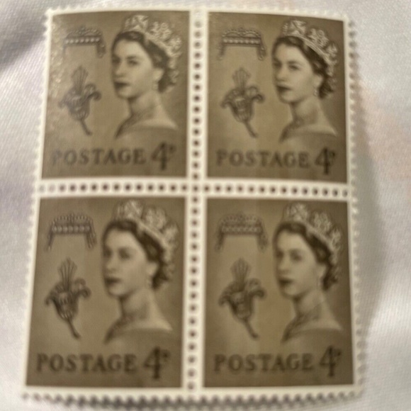 United Kingdom | Office | Her Majesty Queen Elizabeth Ii Vintage Unused ...